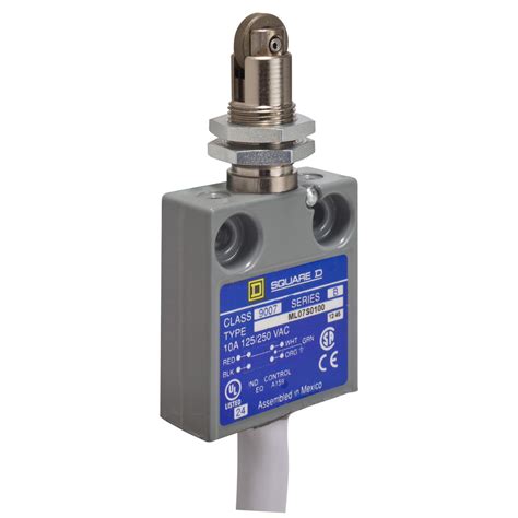 9007ms Limit Switch Parallel Roller Plunger Bushing Mount 3