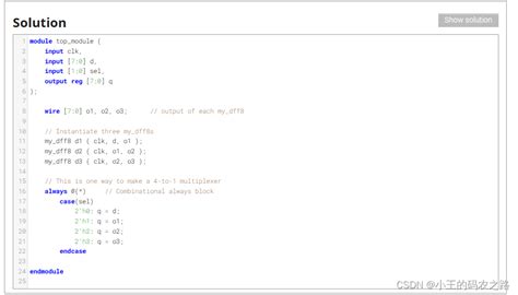 Hdlbits模块：层次结构moduleshierarchyhdlbits Modules Csdn博客