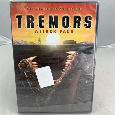 Tremors Attack Pack Franchise Collection Dvd 1 2 3 4 Movie Set Horror