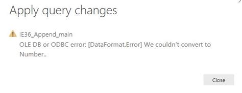 Solved Merging Query Faced Ole Db Or Odbc Error Dataform Microsoft Fabric Community