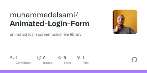 Github Muhammedelsamianimated Login Form Animated Login Screen Using Rive Library