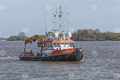 Tug Boat Baloe On Elbe Rivrer Editorial Photo Image Of Baloe Owned 276989126