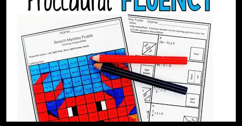 Fun Activity To Develop Procedural Fluency Make Sense Of Math