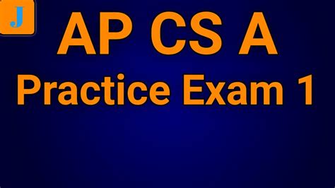 master the ap cs a exam comprehensive practice test review apcs