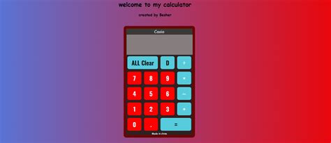 GitHub Besherhasan Calculator React