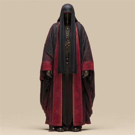 Sith Robes Concept Art Sith Robes Female Dune Priest Fantasy Robes