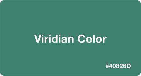 Viridian Color Best Practices Color Codes And More