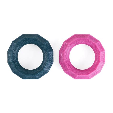 Zippytuff Ring Small 2 Pack Emerald And Magenta Zippypaws