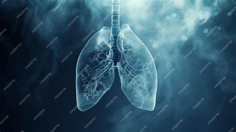 Premium Ai Image Male Lung Cancer Mri Illustration