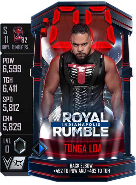 Tonga Loa Wwe Supercard Roster