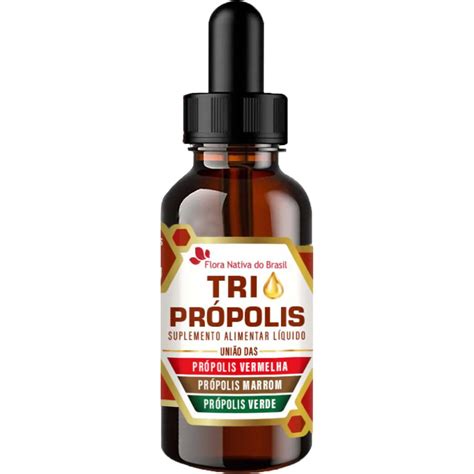 Tri Propolis Gotas 20ml Flora Nativa Droga Raia