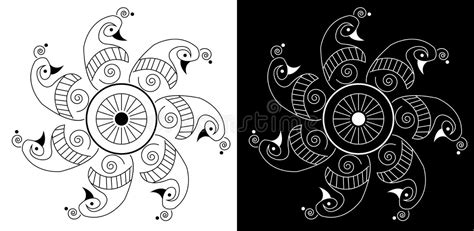 Kolam Vector Image Stock Illustrations 1 660 Kolam Vector Image Stock