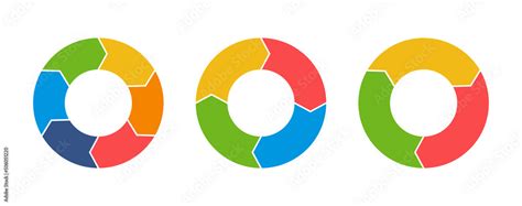 Multicolored Arrows In Circular Motion Arrow Combinations Rotation Arrows Circle Arrow Icon