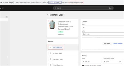 How To Identify Product ID And Variation ID On Shopify Store Anchanto