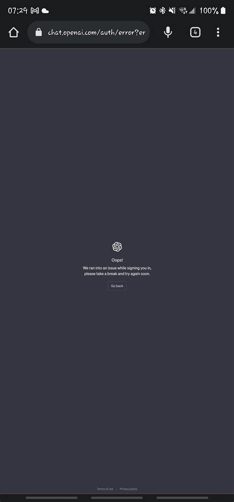 Anyone Else Getting This Message When You Try To Login In Been Like This For Two Says Rchatgpt