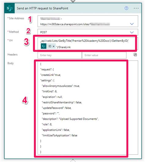Generating Request Files Link In SharePoint With Power Automate For Anonymous Users To Upload