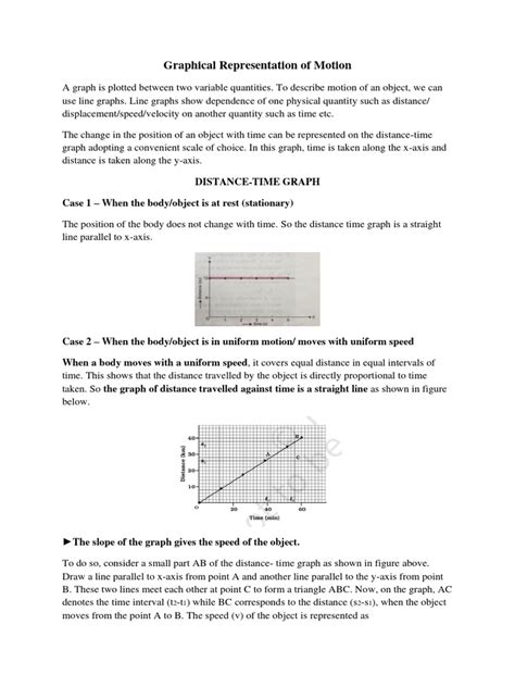 Physics Class 9 Notes Pdf Velocity Speed