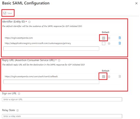 Active Directory And Saml Authentication Setup