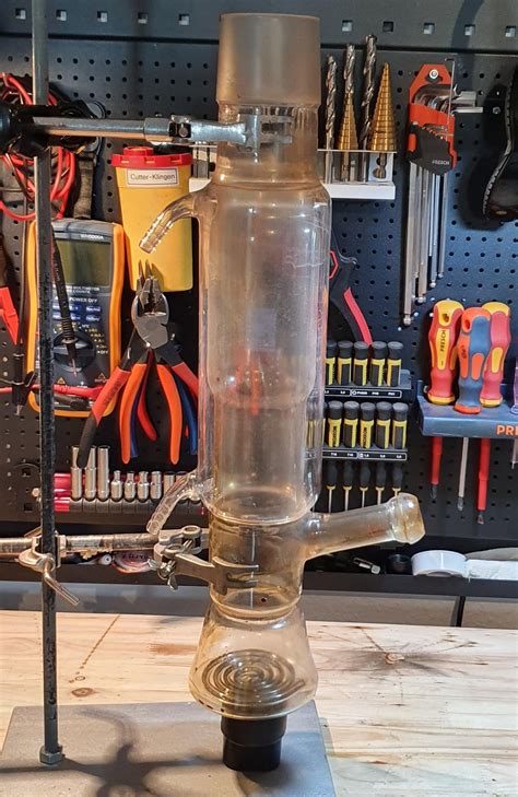 I Bought Part Of An Old Glass Diffusion Pump And Plan On Rebuilding It
