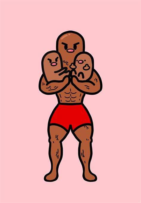 Buff Daddy Dugtrio Sticker Michwucreations