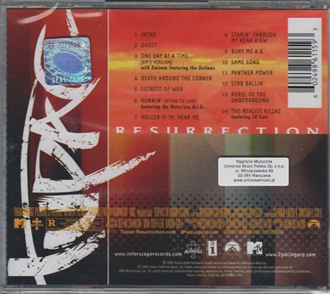 2pac Resurrection Cd Opus3a