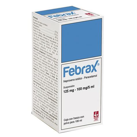 Febrax 252g Susp 100 Ml Farmacia Soriana