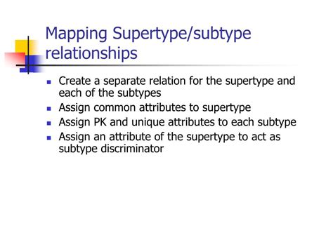 Ppt Mapping From Data Model Erd To Relational Model Powerpoint Presentation Id 4598038