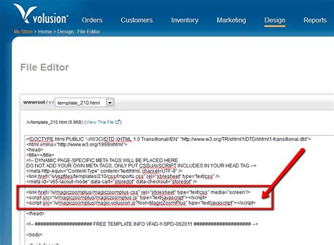 Volusion Zoom Plugin Hover Or Click Magic Zoom Plus