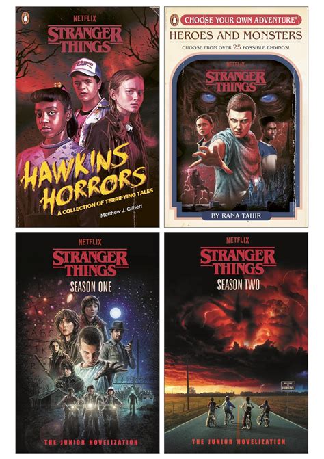 Stranger Things Series Collection 4 Books Set By Matthew J Gilbert R The Book Crib