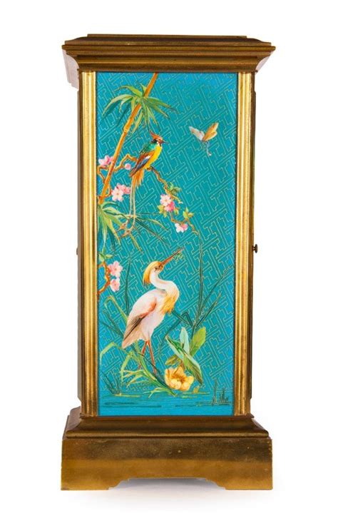 Ormolu And Cloisonné Enamel Antique Rectangular Mantel Clock Mayfair Gallery Ormolu And Cloisonné Enamel Antique Rectangular Mantel Clock Mayfair Gallery
