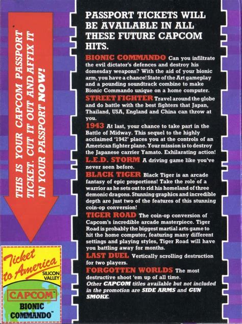Bionic Commando Cover Or Packaging Material Mobygames