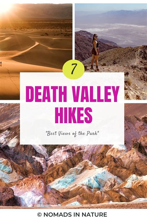 7 Epic Death Valley Hikes Rainbow Hills Waterfalls Sand Dunes