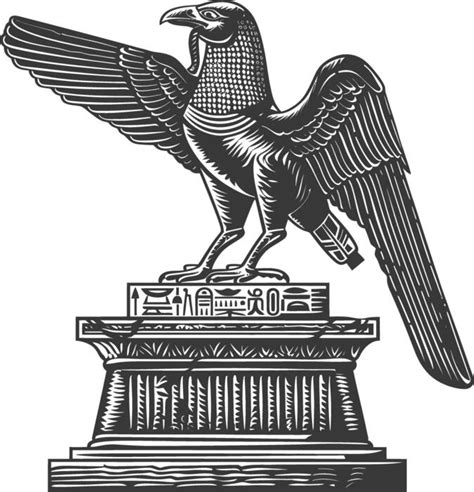 Egypt Eagle Vector Art Icons And Graphics For Free Download