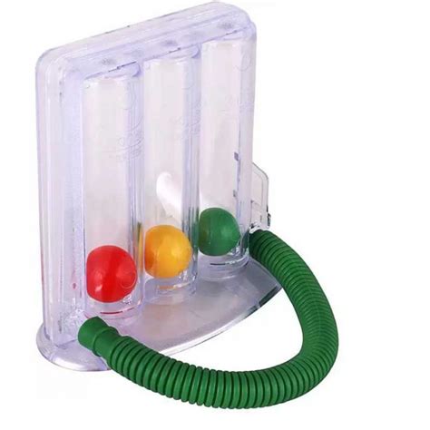 Incentive Spirometer Inhaler Deep Breathing Exercise 3 Bola Exercise