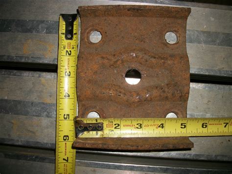 Rear Leaf Spring Retainer Plate Dimensions Ford Truck Enthusiasts Forums