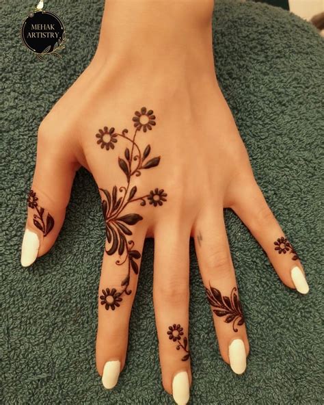 50 Easy And Simple Mehndi Designs For Beginners Step By Step Artofit