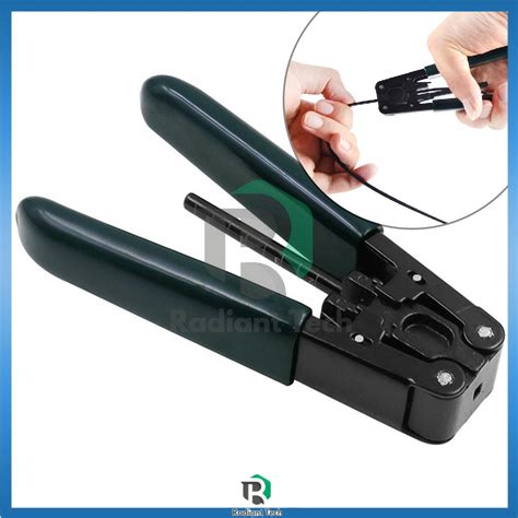 Ftth Drop Cable Stripper Fiber Optic Steel Cable Cutter Plier Fiber