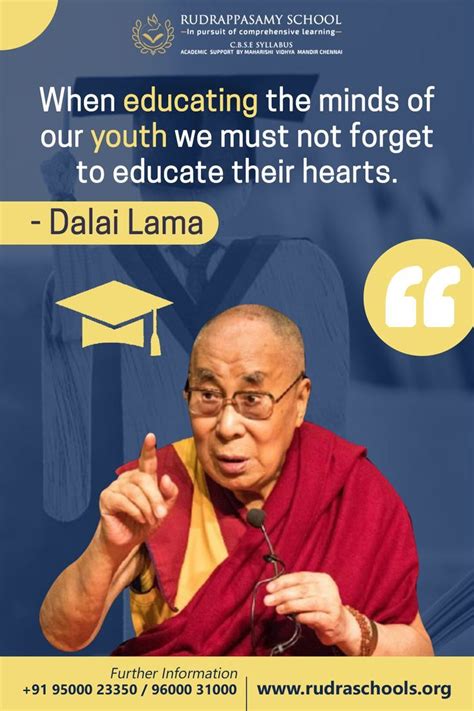 Educational Quotes Youth Quotes Dalai Lama Edtech Syllabus