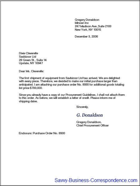 Modified Block Business Letter Format