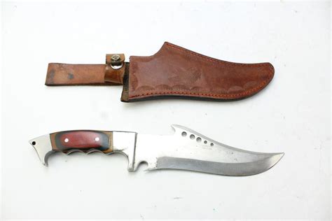 White Tail Cutlery Fixed Balde Knife Wsheath Property Room