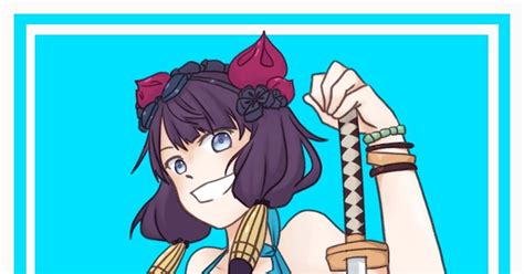 Fgo Summer Hokusai Mumay Vのイラスト Pixiv