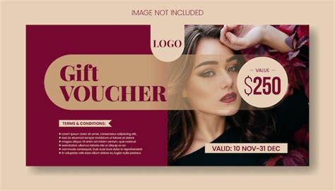 Elegante Cupón De Regalo Para Salón De Belleza Y Cupón De Descuento