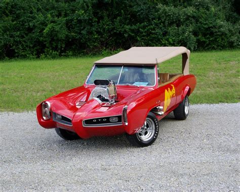 Pontiac Gto Monkeemobile Hot Rod Rods Custom Television Series Classic Engine