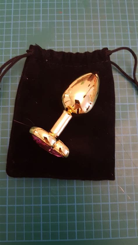 Gold Sparkly Butt Plug Sissy Dream Gold Sparkly Butt Plug Sissy Dream