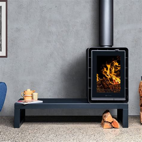 Kalora Urban Pt On Plinth With Fan Indoor Fireplace Specialist Gas And Wood Fireplace Design
