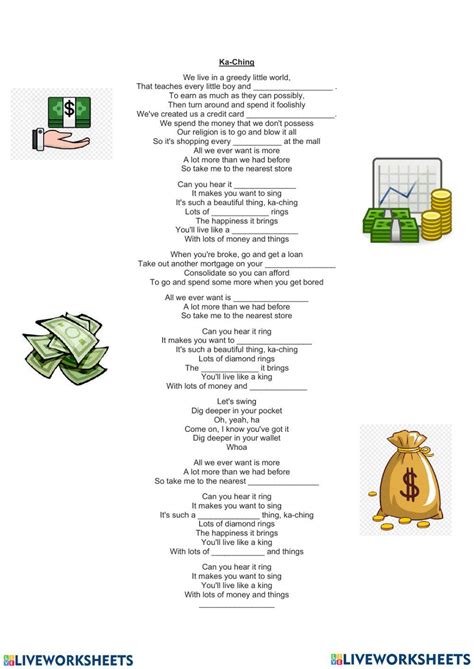 Kaching Free Interactive Worksheets 3951061