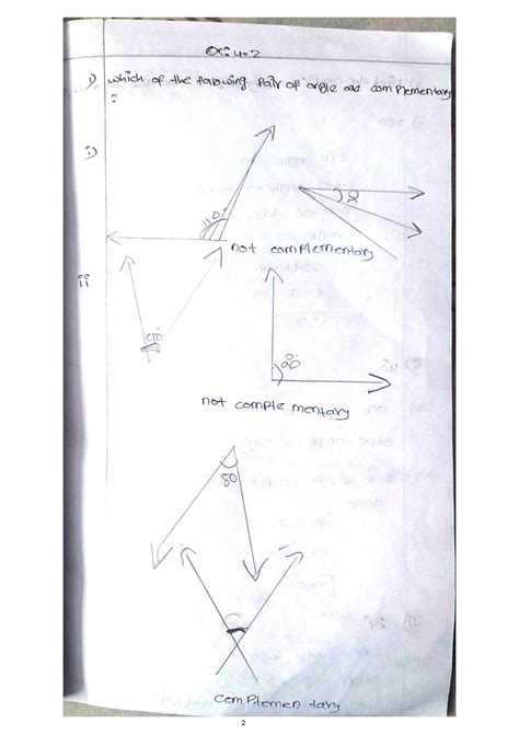 SOLUTION: 7th class maths lines and angles problems - Studypool