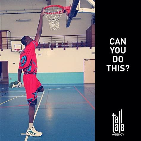 78 Abdremane Dembele From France Touching 10 Foot Rim With Ease R Tall
