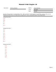 Health IT And EHRs Textbook Assignments 18 1 18 3 Overview Course Hero