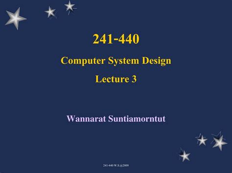 Ppt Computer System Design Lecture Arithmetic For Computer